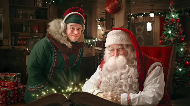 Create Free Santa Claus video Message this Christmas - PNP