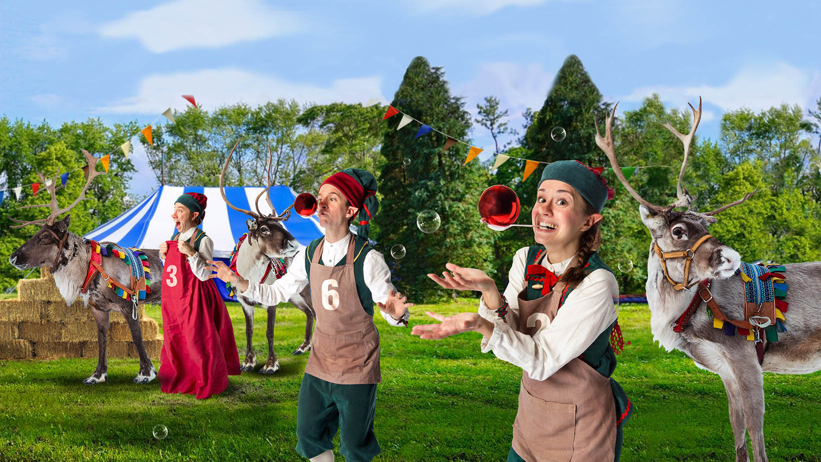 What reindeer wins the Summer Games? | Santa Secrets | PNP