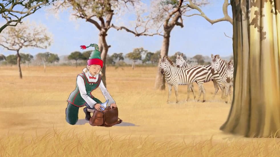 The Flying Zebra Story | Santa Stories | PNP